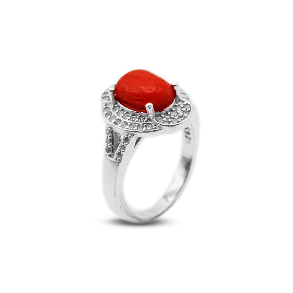 Buy Coral Rings for Women - Jawa Gems