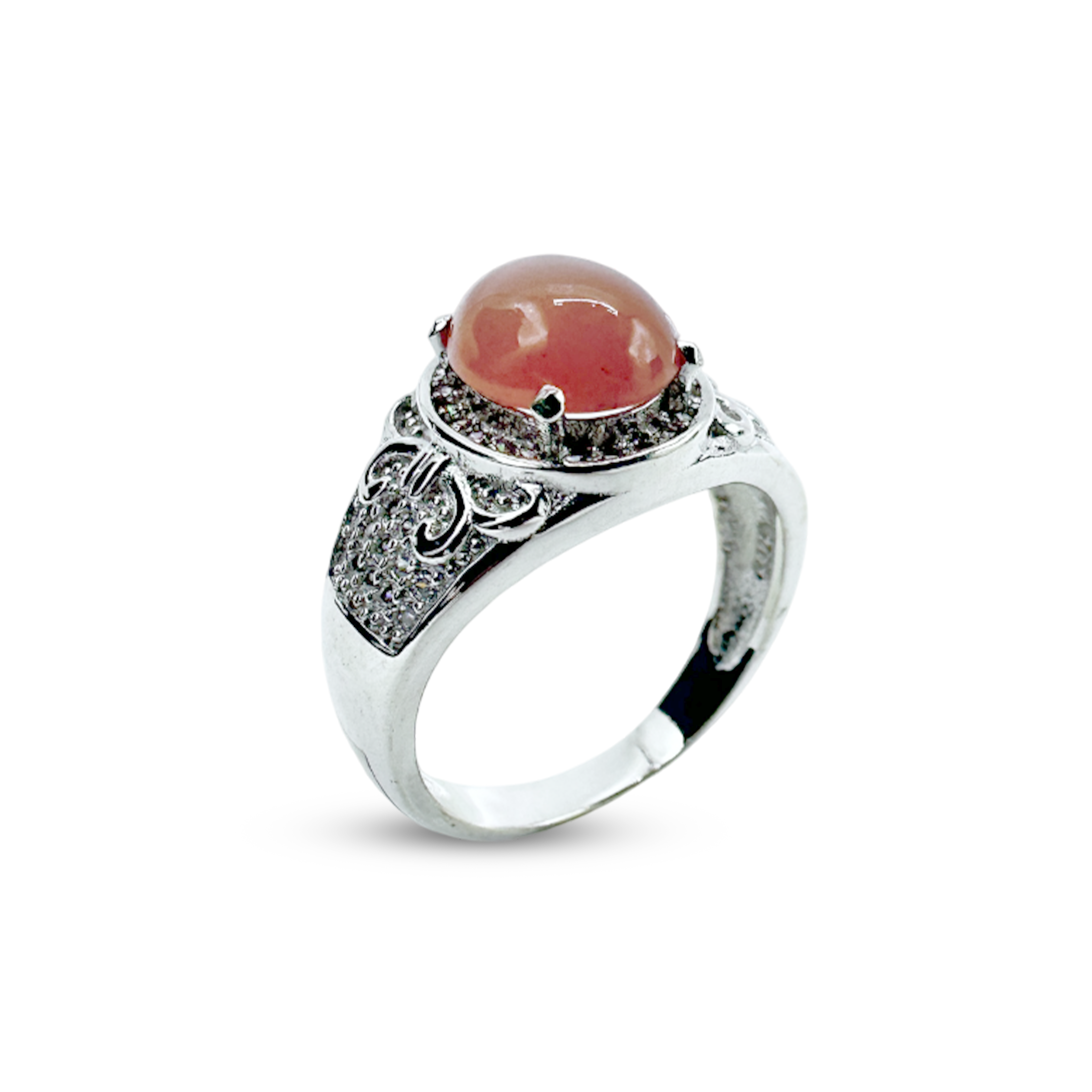 Moon Stone Men Ring - Spainsh Design – Jawa Gems