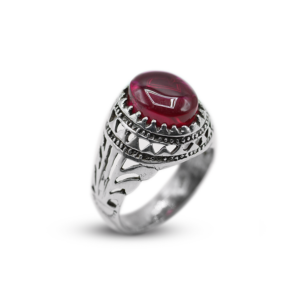 Buy Ruby Rings for Men - Jawa Gems