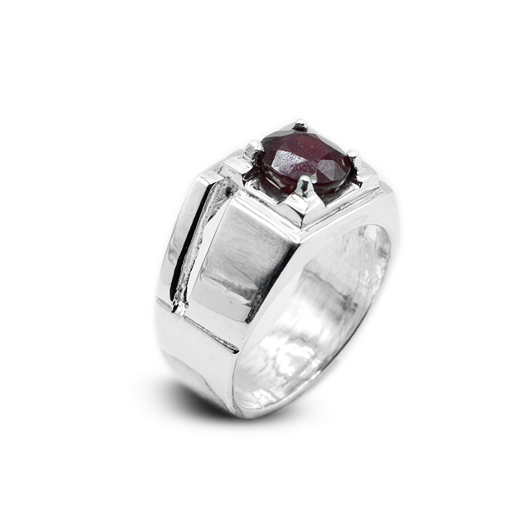 Buy Ruby Rings for Men - Jawa Gems